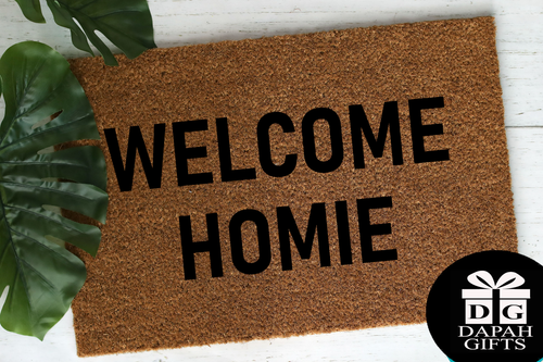 Welcome Homie - Coir Doormat | eBay