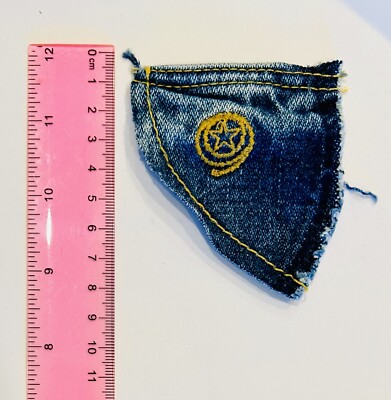 Denim Pocket Patch Pocket Wrangler Patches Patch Blue Jean | eBay