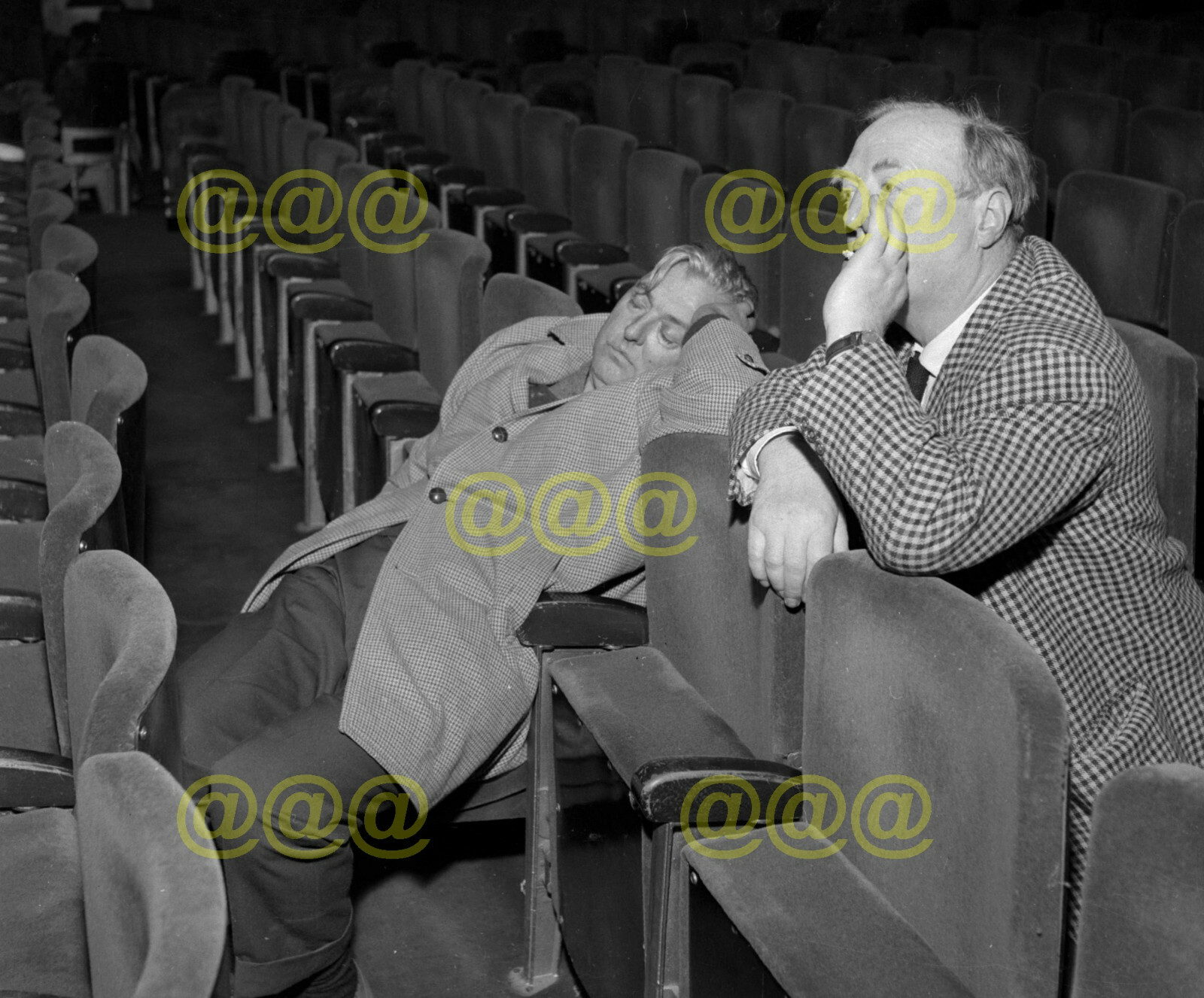 Photo - Jacques Tati at a rehearsal, Paris Olympia, 1961 | eBay