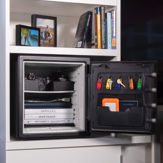SentrySafe SFW123ES Fire-Resistant Safe and Waterproof Safe with ...