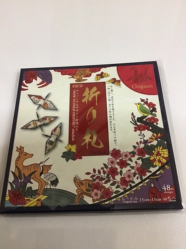 Craft Paper Origami (15cm) Hanafuda Cranes 48 Sheets Japan | eBay