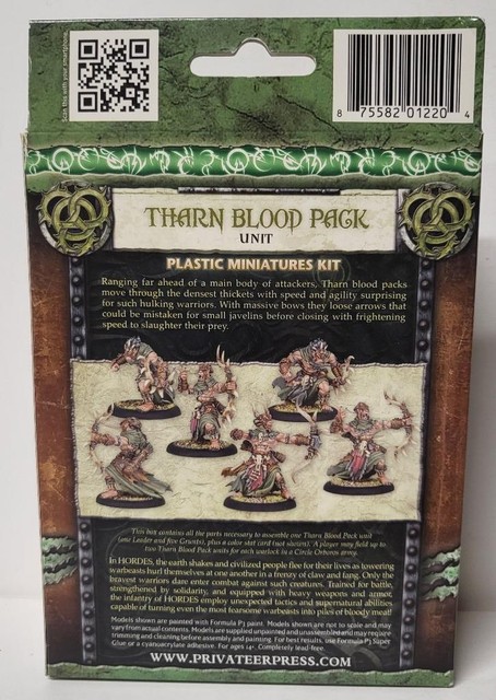 Hordes Circle Orboros Tharn Bloodtrackers PIP72071 Privateer Press for ...