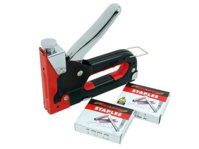 Heavy Duty Tacker Staple Gun 4 - 14mm Upholstery Stapler With 600 ...