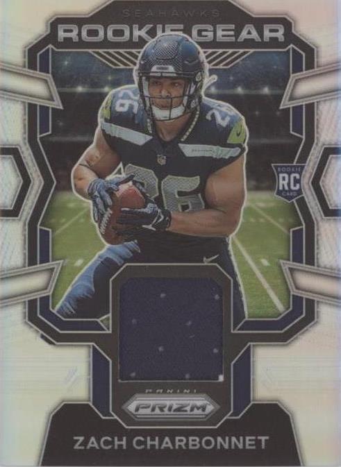 2023 Panini Prizm - Rookie Gear Zach Charbonnet #RG-ZC (MEM, RC) for ...