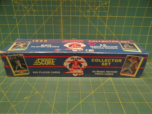 1989 SCORE Collector Set Baseball Cards - 660 Player 56 Magic Motion ...