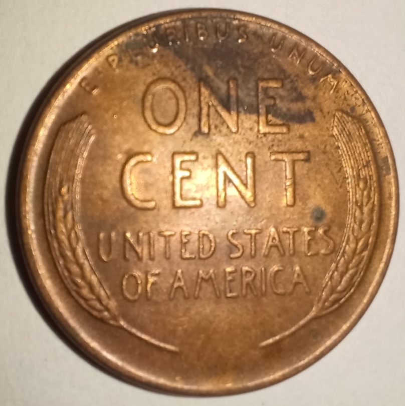1941 D USA LINCOLN HEAD PENNY - SMALL CENT - ONE CENT COIN - WHEAT 1941 ...