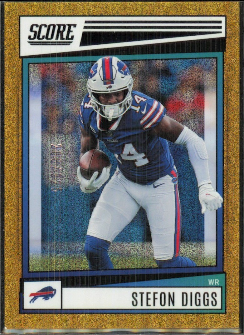 2022 Score - Stefon Diggs #262 Gold Dots /225 for sale online | eBay