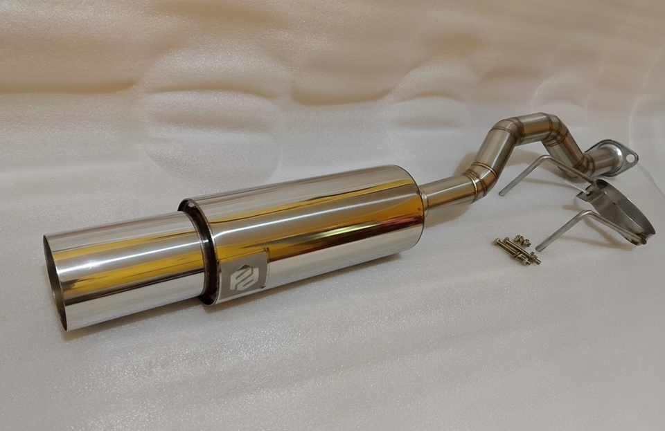 AXLE BACK EXHAUST 2 INCH CUSTOM FOR HONDA CIVIC FD1 FD2 2006-2011 | eBay
