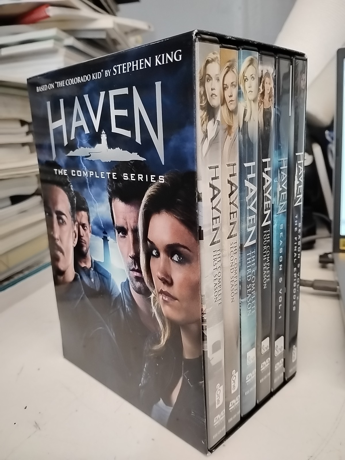 HAVEN THE COMPLETE SERIES DVD Seasons 1-5 Season Boxed Set Stephen King ...
