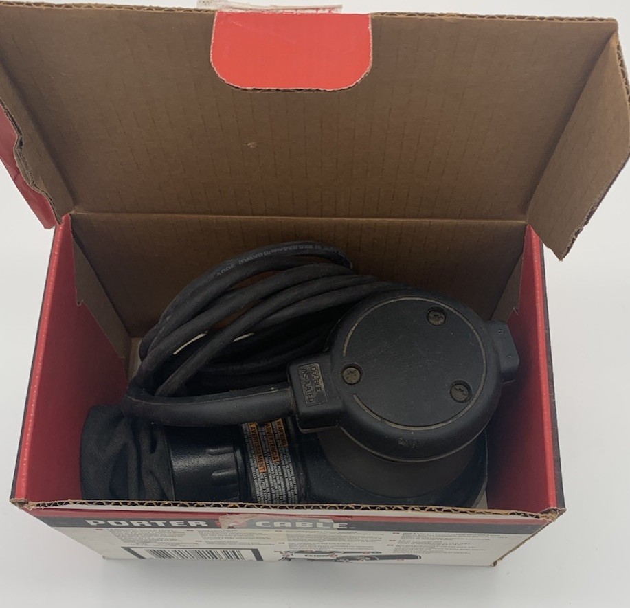 Porter Cable model 382 random orbital 5" hook and loop palm sander | eBay
