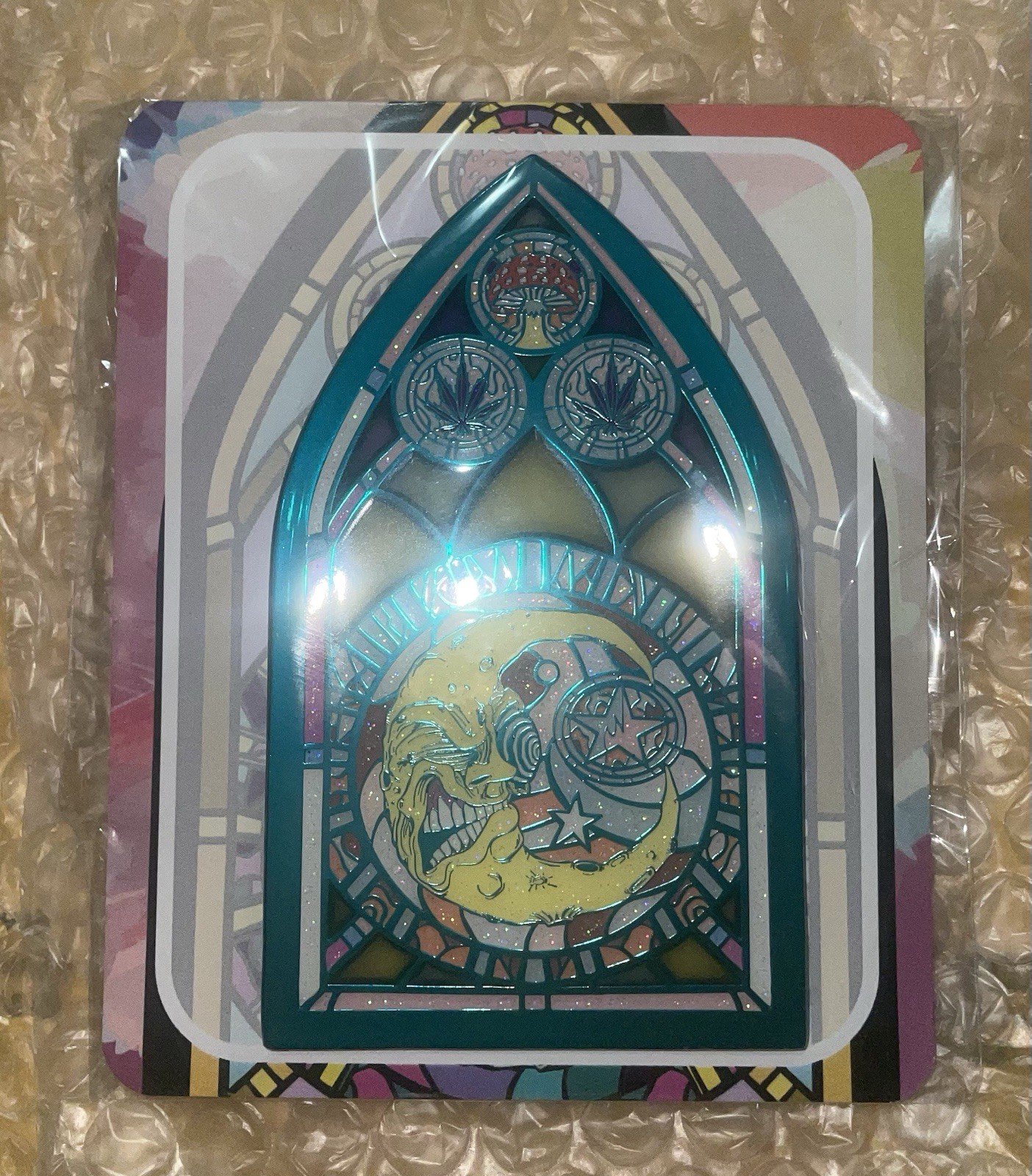 Abrooks X Ellie Paisley Ground Score Cathedral Pin LE 25 Seafoam Green ...