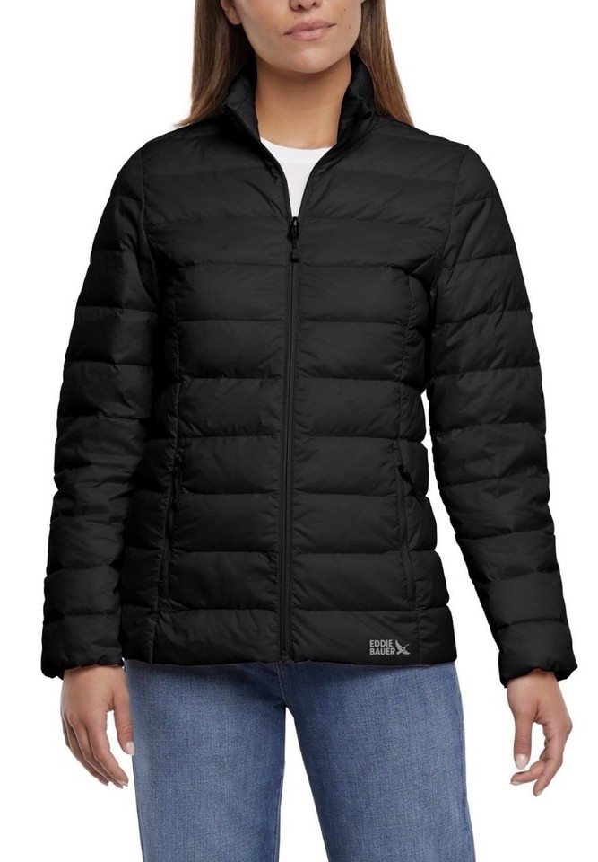 Eddie Bauer Ladies Down Packable Jacket Size XXL Black NEW | eBay