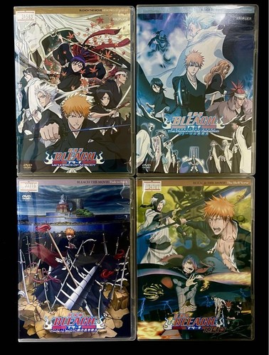 Bleach Dvd Set Of 4 Discs Movies, Rental Anime, Complete | eBay