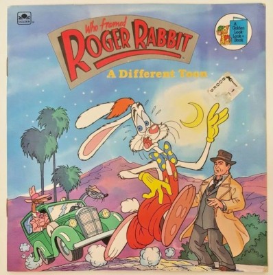 Who Framed Roger Rabbit A Different Toon Book Golden Look Book Cartoon ...