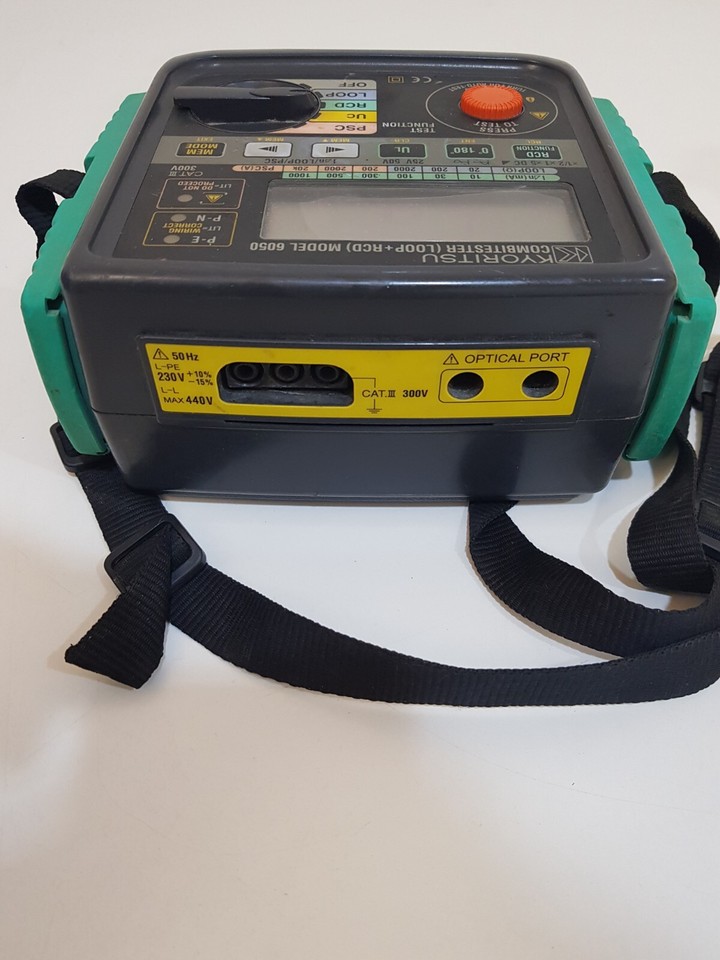 Kyoritsu 6050 Multifunktionstester Combitester Loop RCD ...