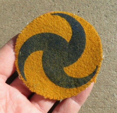 WWII Army Air Force USAAC USAAF General Headquarters Felt Pinwheel ...