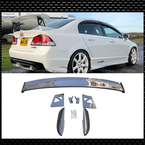 For 06UP Honda Civic 8Th FD2 JDM TR M Style Carbon Fiber Rear Trunk ...