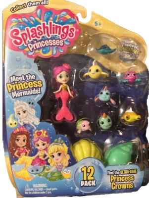 Splashlings Princesses 12 Pack Heartstone Hideaway Mermaid Doll ...