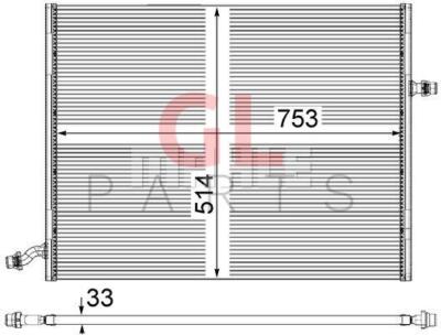 FOR MERCEDES BENZ GLC X253/C253 2015- Radiator Engine Cooling ...