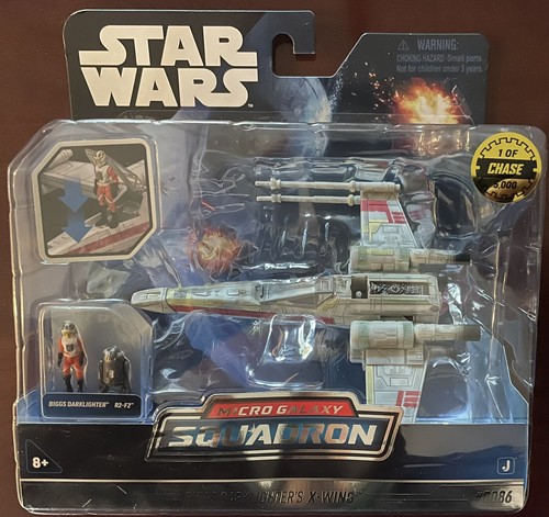 Biggs Darklighter X-Wing #0086 Chase 1/5000 Star Wars Micro Galaxy ...
