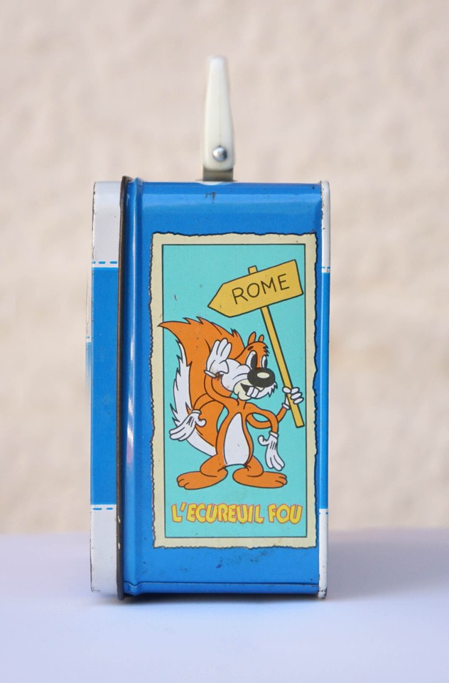 Vintage 1993 Tex Avery Droopy Wolf Tin Metal Lunchbox Lunch Box Turner ...