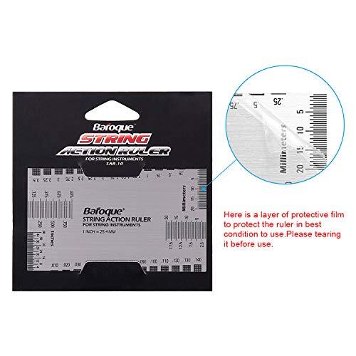 String Action Gauge Ruler, Guitar Height Gauge, Guitar Set Up Repairing ...