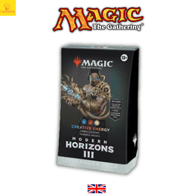 MTG Creative Energy Commander Deck Modern Horizons 3 III New English ...