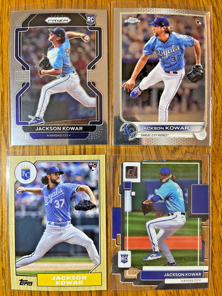 Jackson Kowar Royals Rookie, Topps Platinum Chrome, Ray Wave, Bowman Sterling | eBay