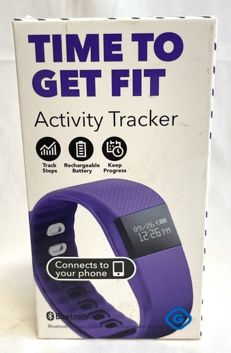 GEMS Time To Get Fit Bluetooth Watch Tracks Fitness Activity Data Sleep ...