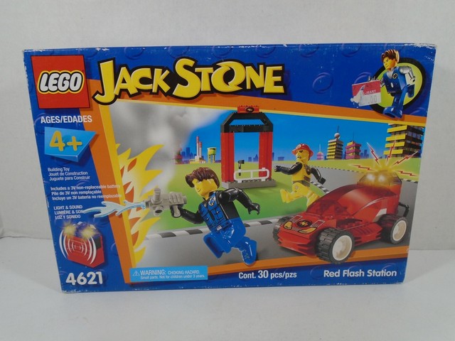 LEGO Jack Stone: Red Flash Station (4621) for sale online | eBay