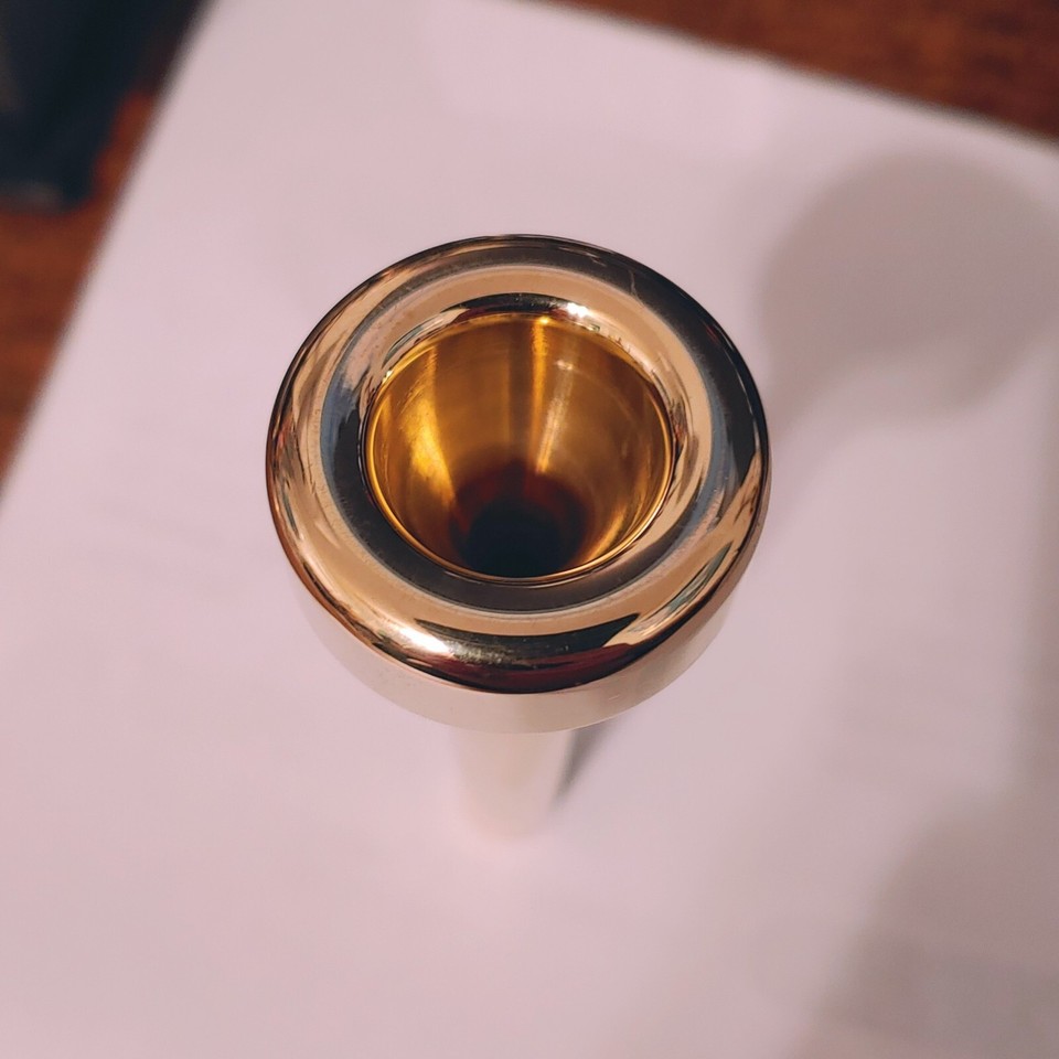 Best Brass Japan 7C Flugelhorn Mouthpiece in Gold Plate | eBay