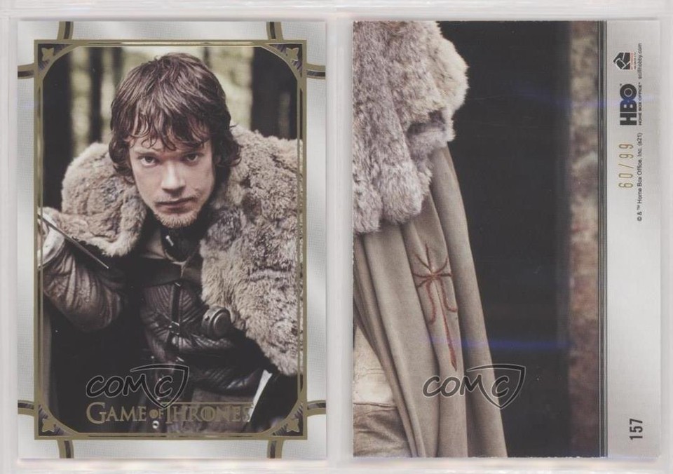2021 Game of Thrones The Iron Anniversary Series 2 Gold 60/99 Theon ...