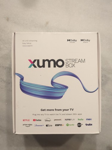 XUMO Stream Box - 4K UHD Streaming with Voice Search Model XIONE-SC | eBay