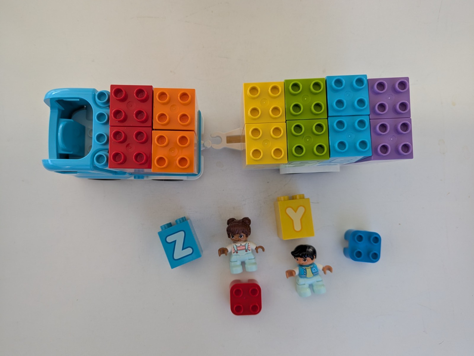 Lego Duplo 10915 Alphabet Truck - complete - Retired | eBay