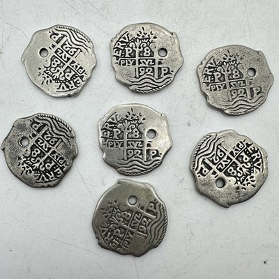 Vintage Pirates Of The Caribbean Disneyland Doubloon Coin Lot Of 7 ...