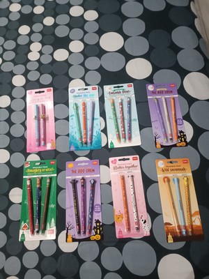 8 Set LEGAMI Penne Erasable Pens S Valentino Natale Halloween 23 24 ...