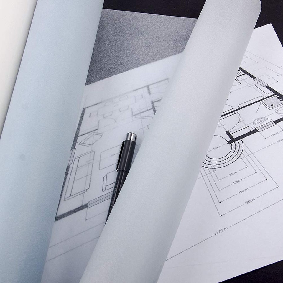 Tracing Paper for Drawing Trace Paper 100 Sheets White Translucent ...