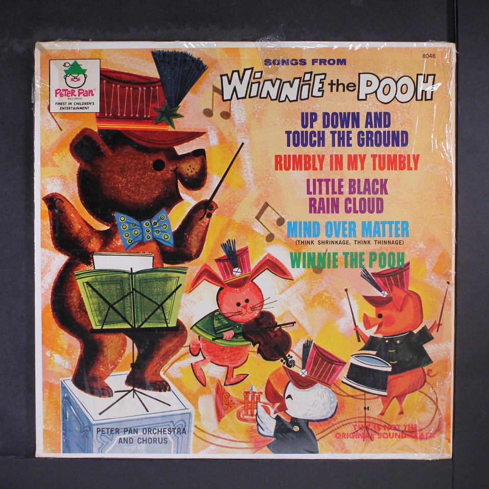 PETER PAN ORCH.: songs from winnie the pooh PETER PAN 12" LP 33 RPM | eBay