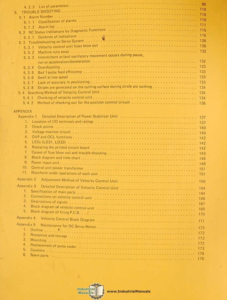 Fanuc 6M, Control Maintenance B-52025E/01 Manual Year (1981) | eBay