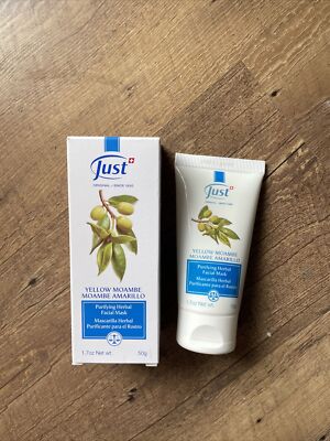 Swiss Just Moambe Amarillo Mascarilla Purifying Facial Mask Yellow ...