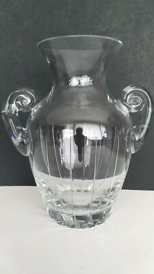 Gorgeous STROBACH CRYSTAL Urn Vase Signed & Cut by Master KURT STROBACH ...
