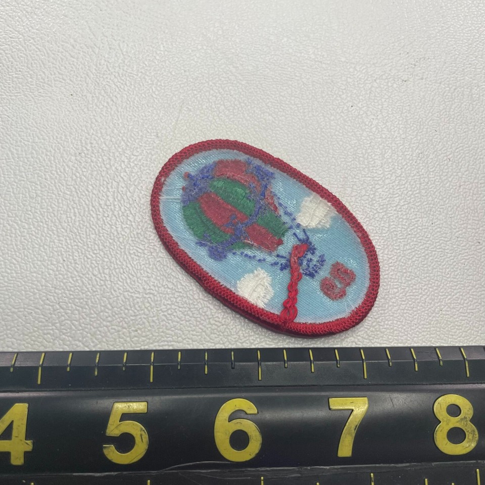 Vintage 1989 HOT AIR BALLOON Patch T044 | eBay