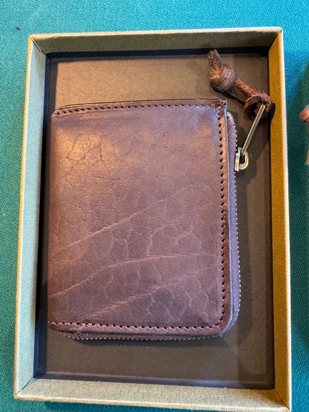 Filson Weatherproof Zipper Wallet 20067728 MADE IN USA Sierra Brown ...