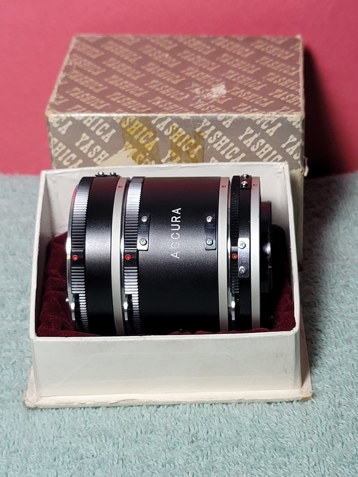 ACCURA LENS EXTENSION TUBE SET For mount for Nikon 11mm, 18mm, 36mm ...