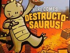 Here Comes Destructo-saurus! - Paperback By Aaron Reynolds - GOOD ...