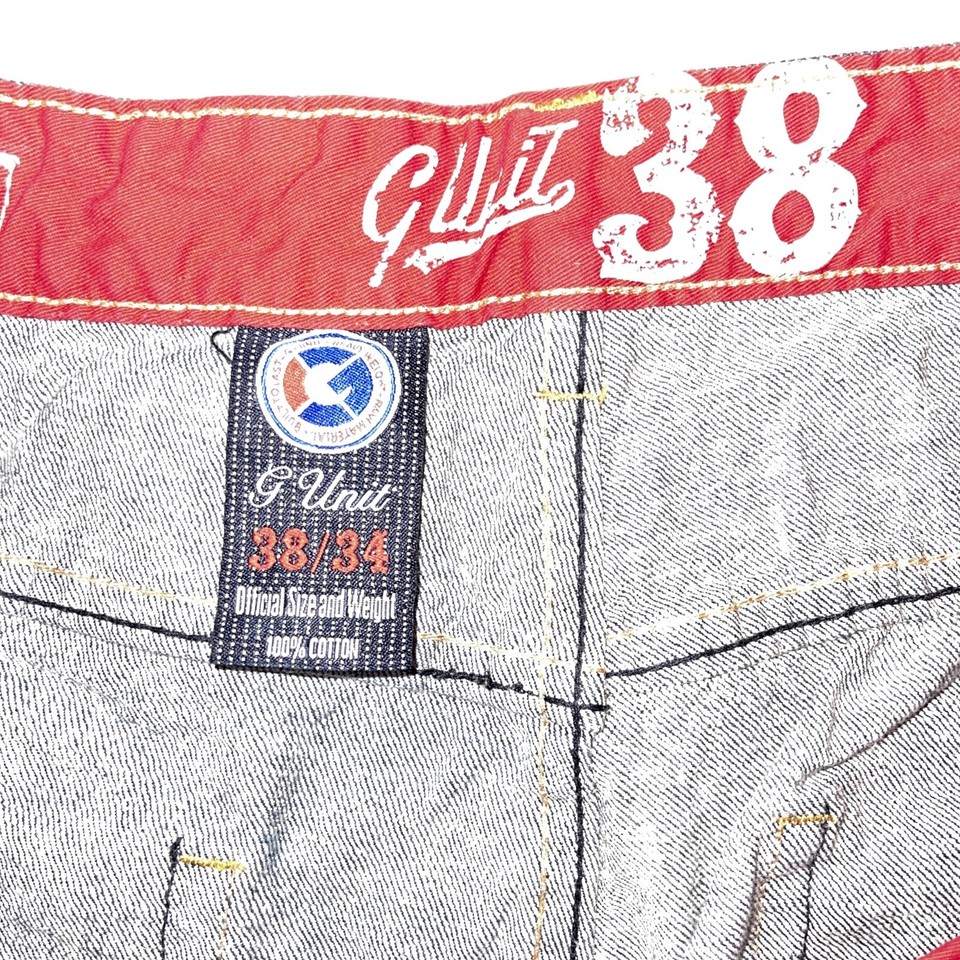 Preowned- Vintage G-Unit Straight Relaxed Fit Denim Jeans Mens (Size 38 ...