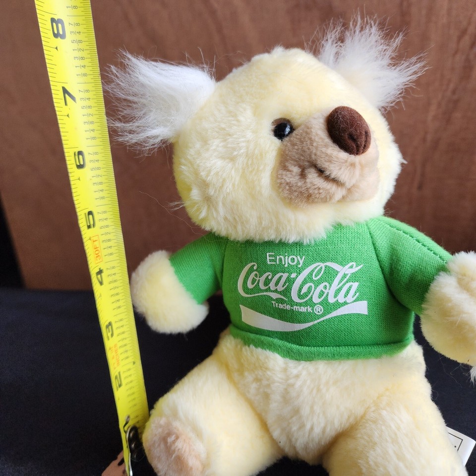 Vintage Whataburger Plush Whatabear Coca Cola stuffed Teddy Bear(Rare ...