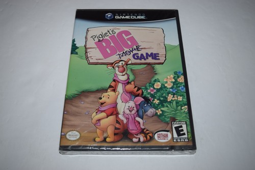 Piglet's Big Game Nintendo GameCube Video Game New Y-Fold Seam ...