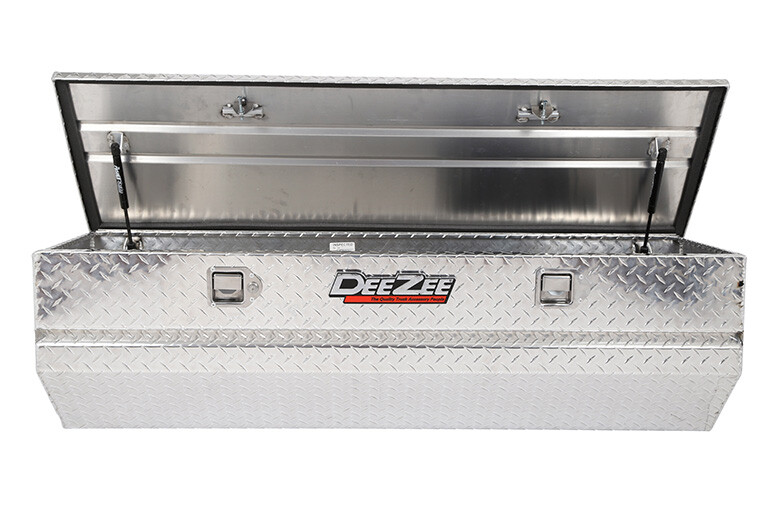 Dee Zee Red Label Single Lid Utility Chest Tool Box with Slanted Front ...