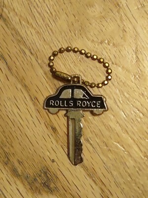 VINTAGE ROLLS ROYCE CAR KEY EXTREMELY RARE A MUST HAVE | eBay